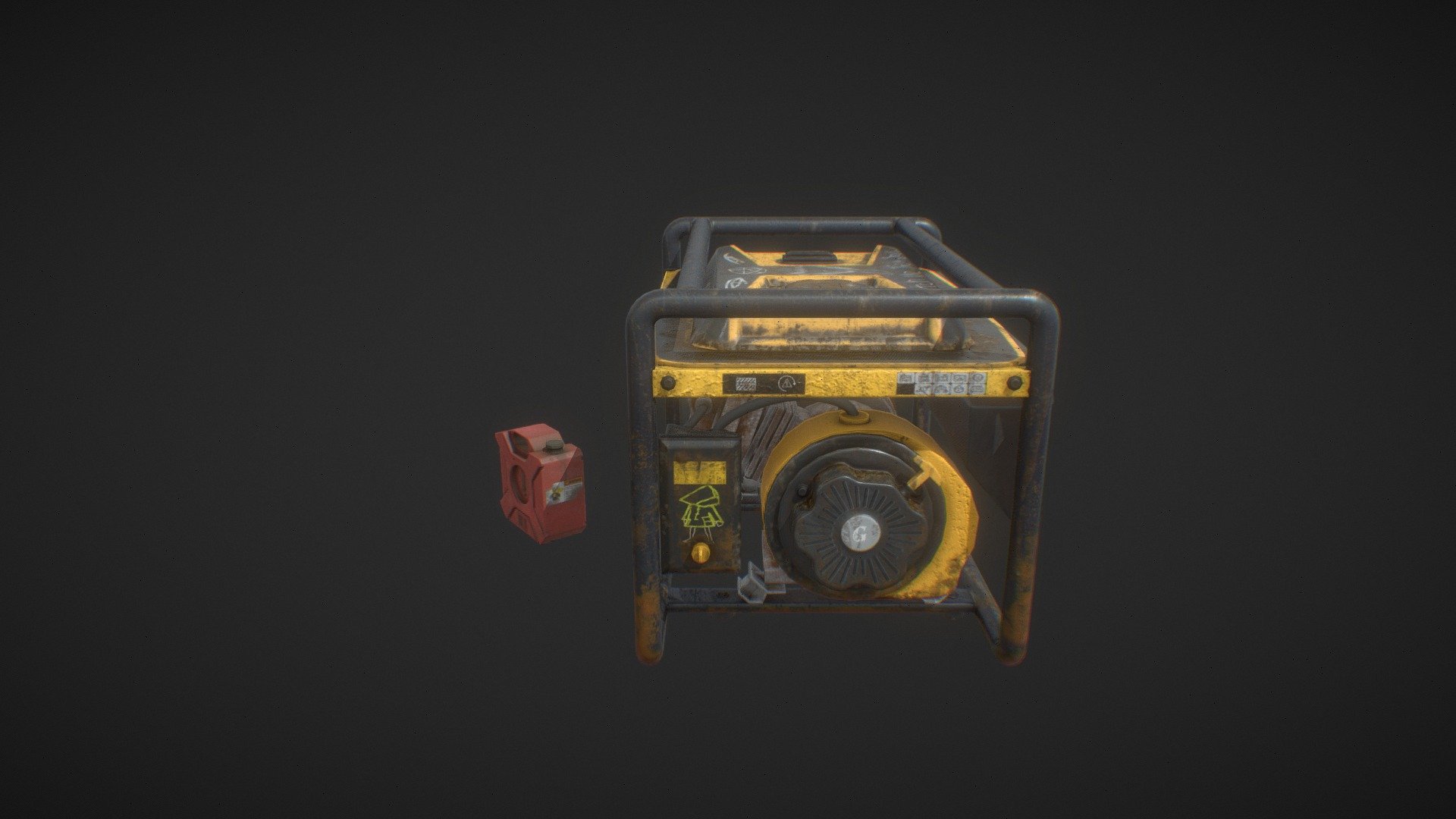 Old Generator - 3D model by winocm [bd7ba68] - Sketchfab