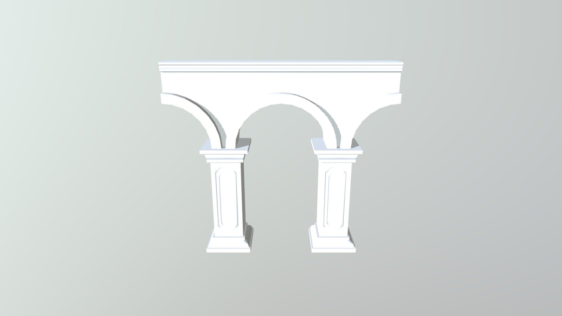 Bridge Wall Arch - 3D model by Meg Bells (@MegBells) [bd7be26] - Sketchfab