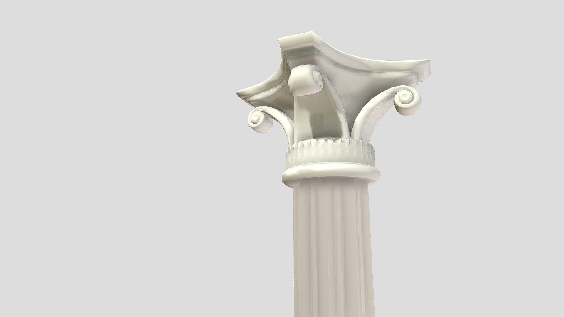 Classic Vintage Porch Pole - Buy Royalty Free 3D model by 3Danny ...