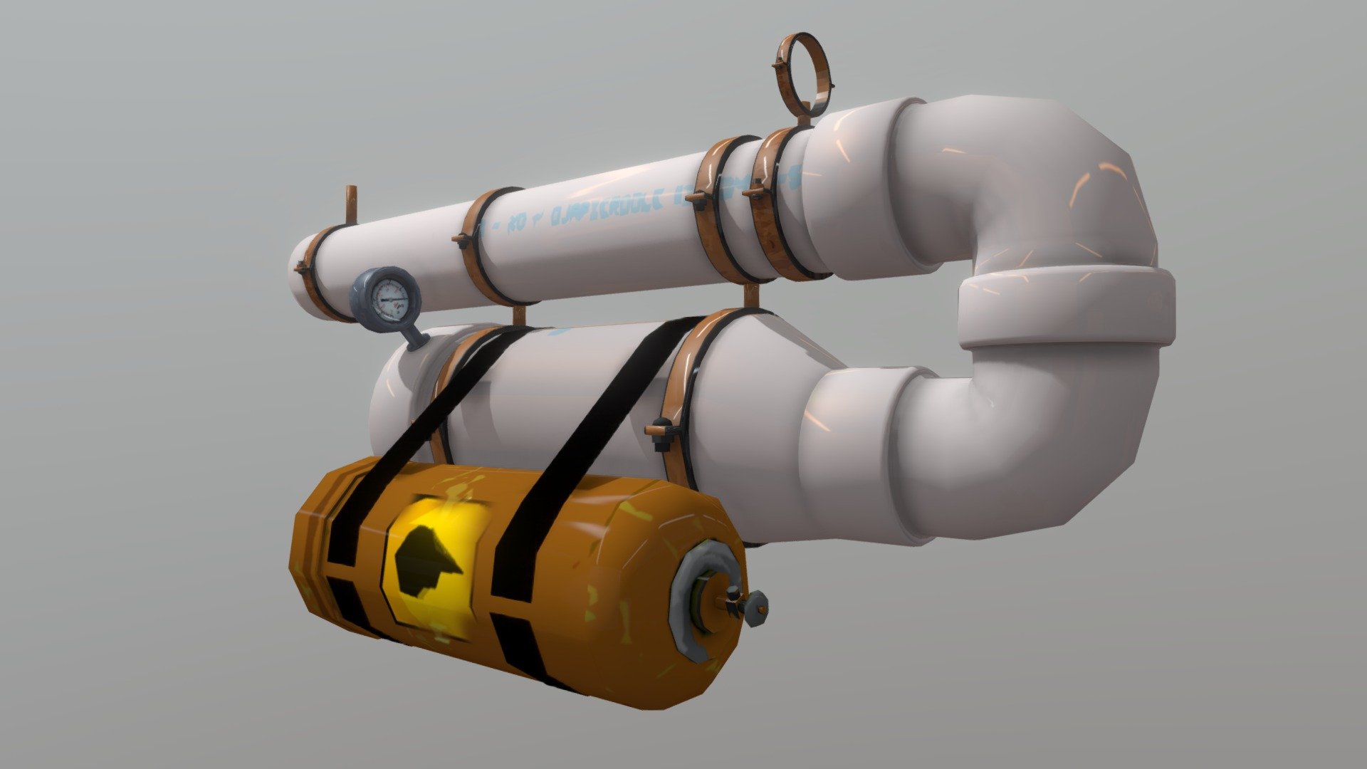 Firegun - 3D model by Mnowak [bd7e5fe] - Sketchfab