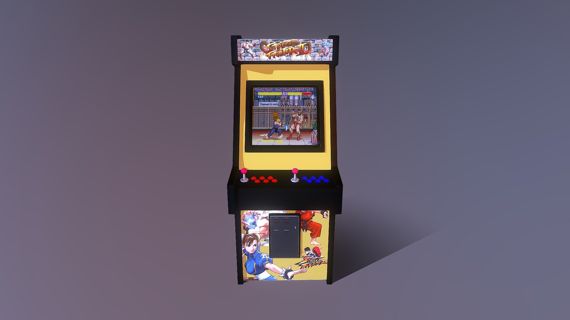 Arcade Machine - 3D model by alexian espejo (@alexian.espejo) [bd7f97d ...