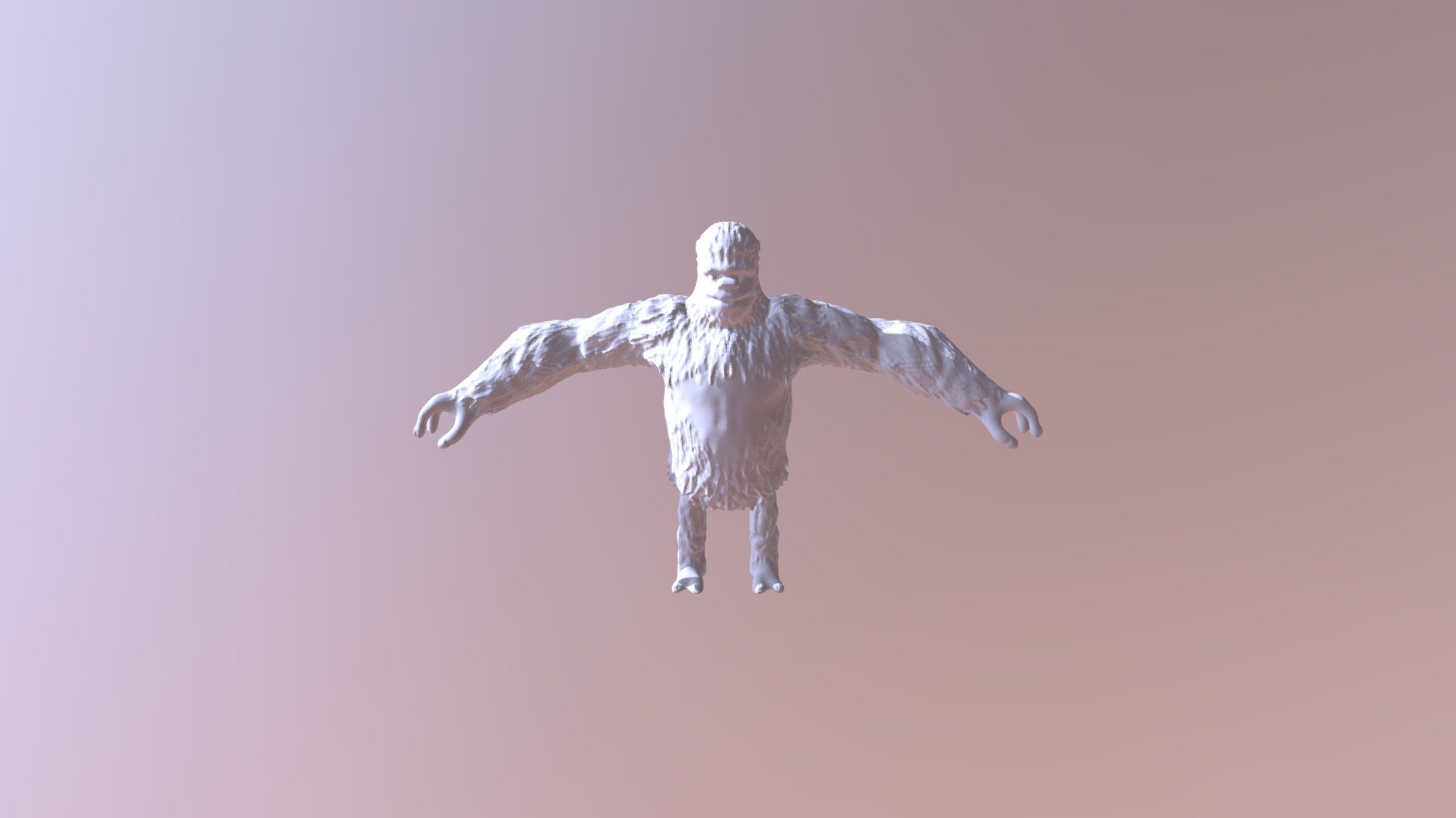 Bluemonkey-T-pose - Download Free 3D model by grantng89 [bd8003f ...