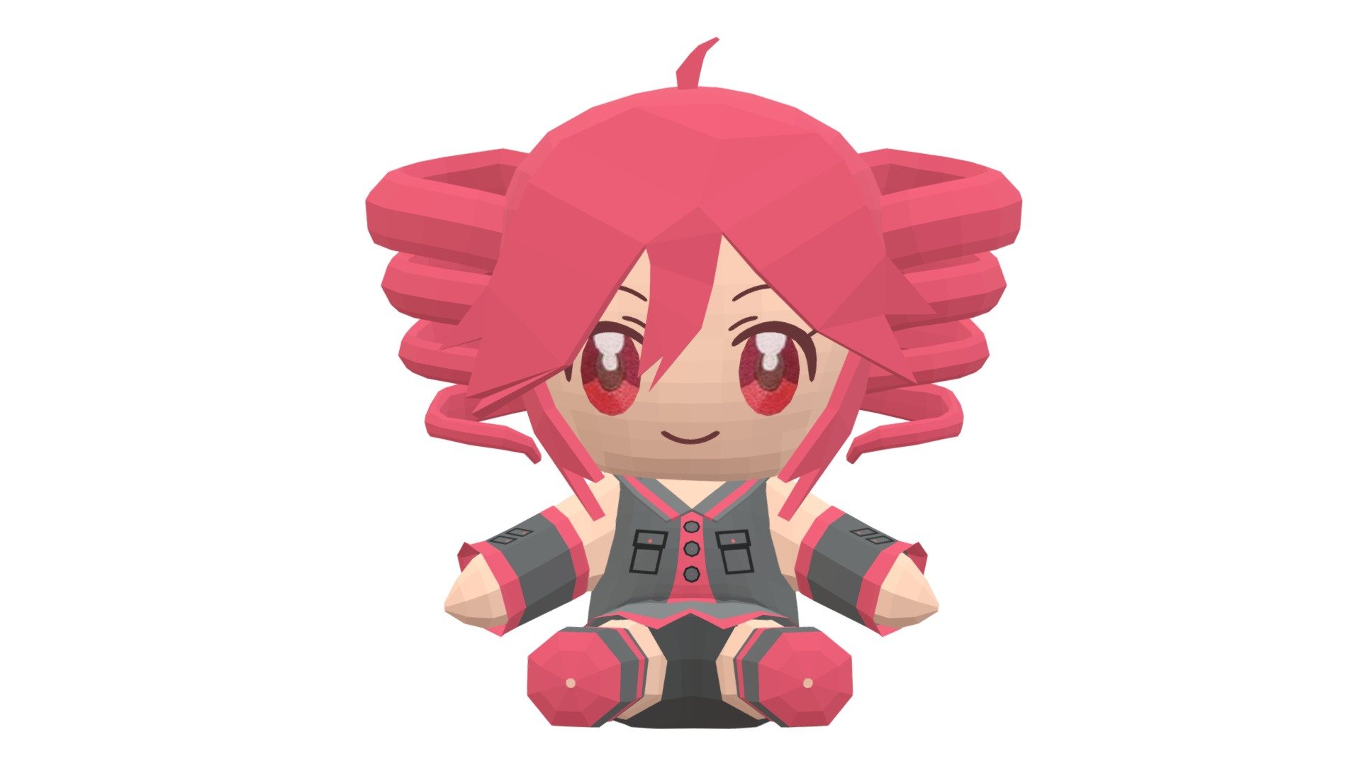 Kasane Teto fatass plush - Download Free 3D model by revsworks [bd8157e] - Sketchfab