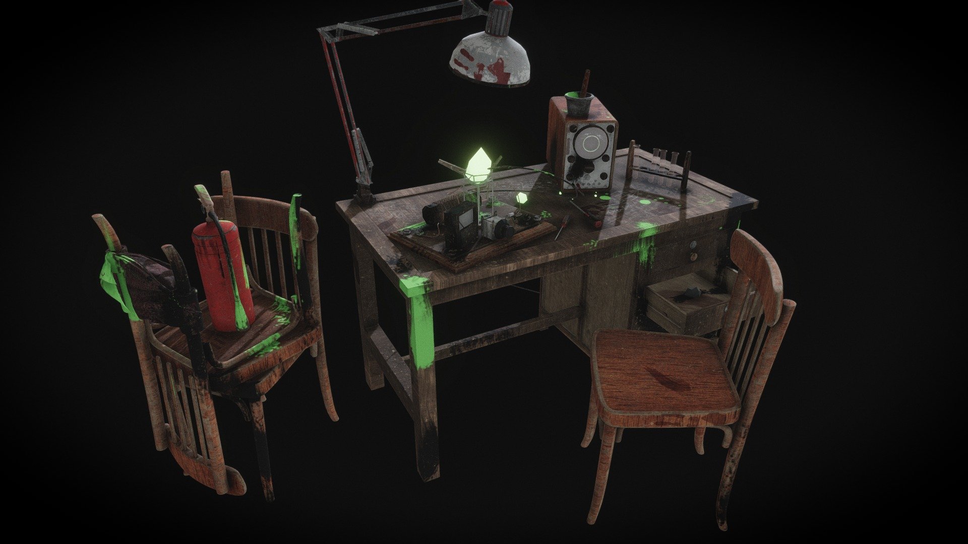 Laboratory table - 3D model by legostaeff (@d.legostaev) [bd8239b ...