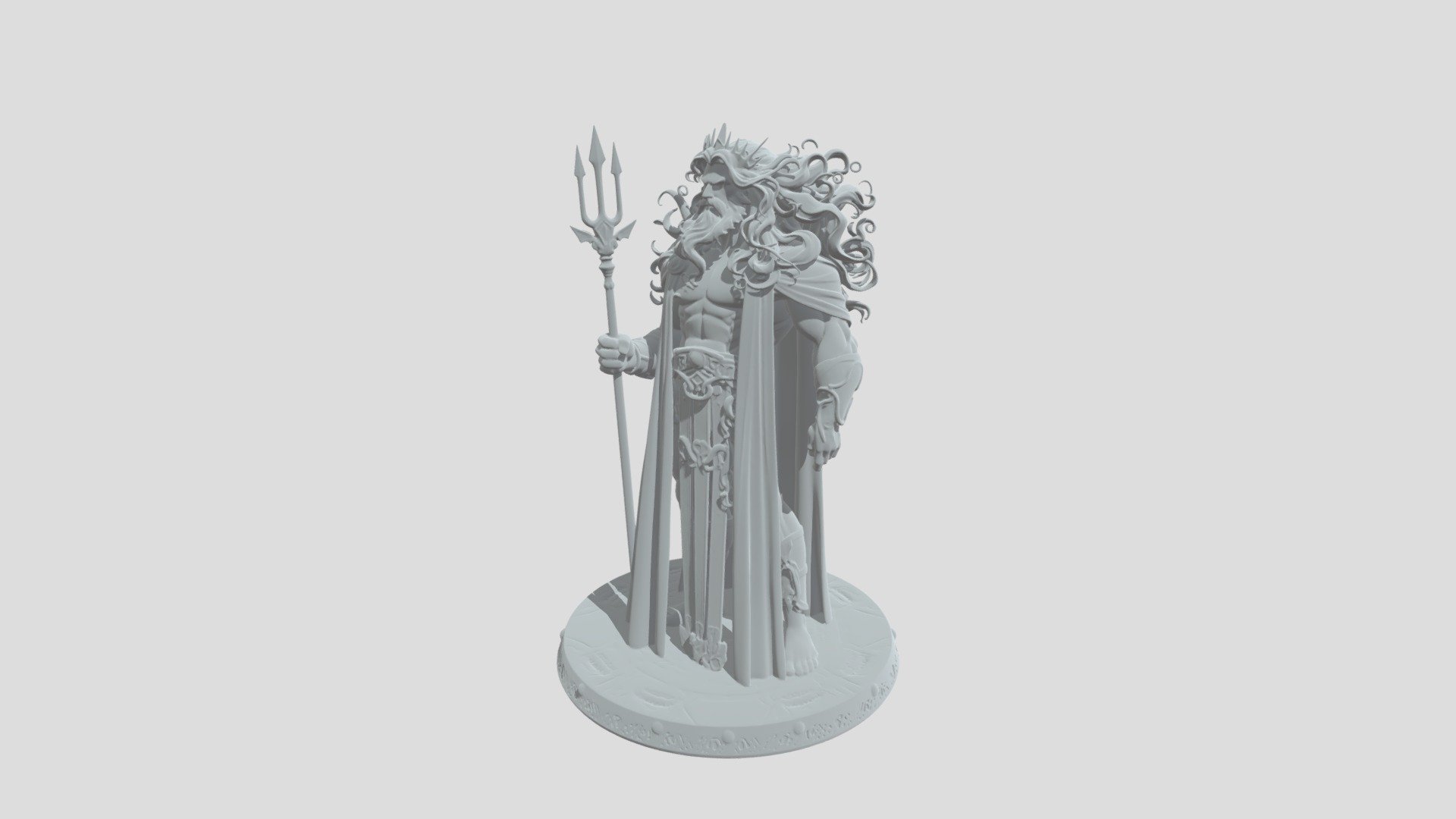 Poseidon - 3D model by UmbaMumba [bd832c7] - Sketchfab
