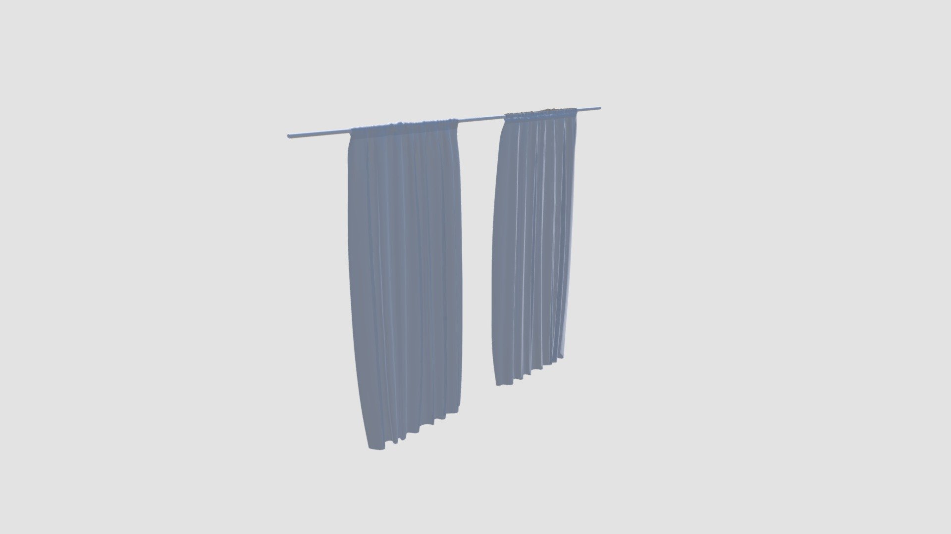curtain - Buy Royalty Free 3D model by Evermotion [bd83fb0] - Sketchfab ...