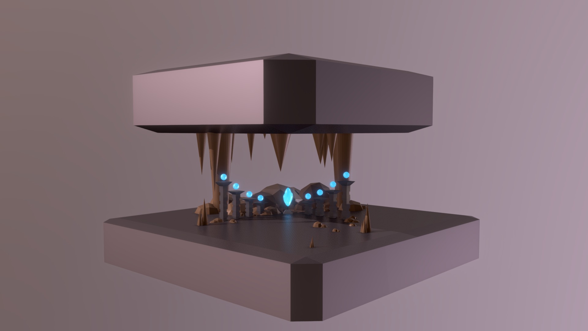 Crystal Entrance - 3D model by ghenokh17 [bd868d8] - Sketchfab