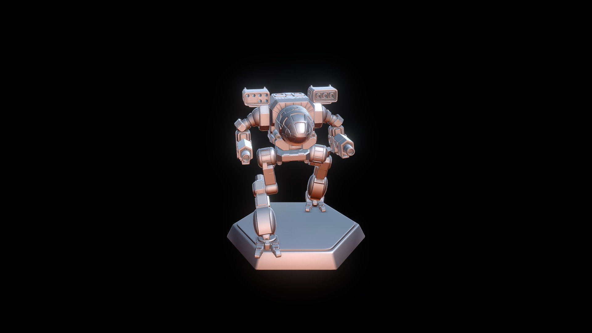 Battletech : Timber Wolf (Mad Cat) - 3D model by ktakacs3 [bd8744b ...