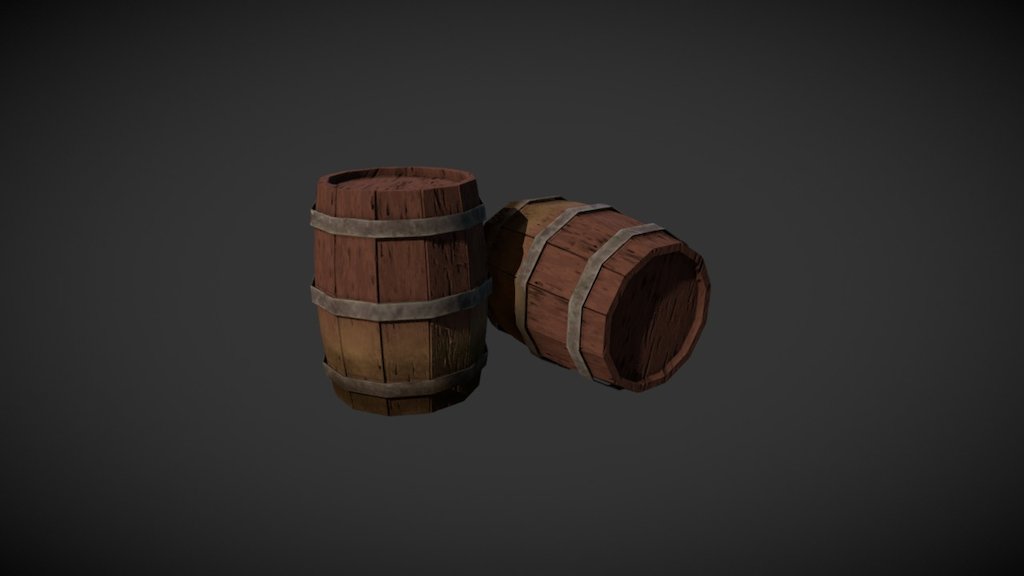 Barrel - 3D model by Array Studio (@manavnimbark) [bd8842f] - Sketchfab