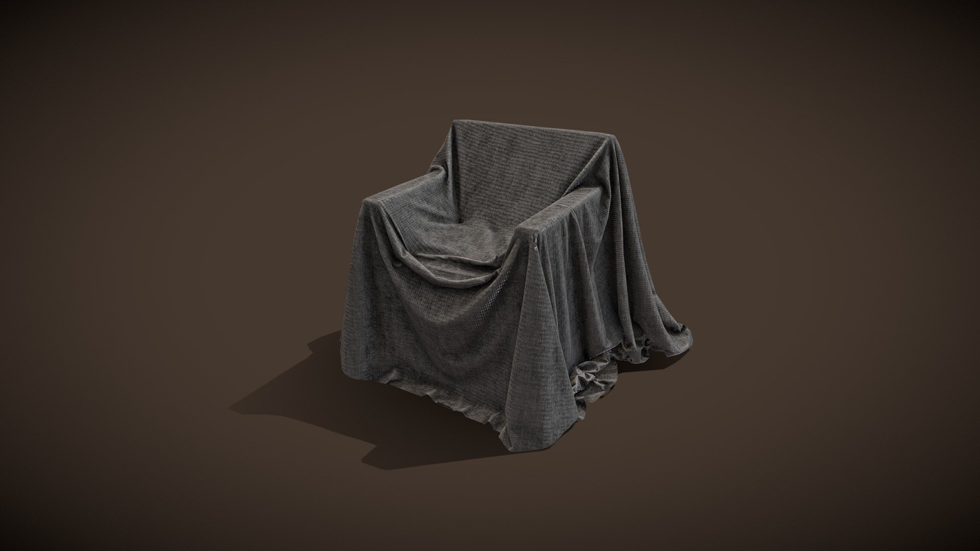 Chair With Cover - Ready to Unity HDRP - Buy Royalty Free 3D model by ...