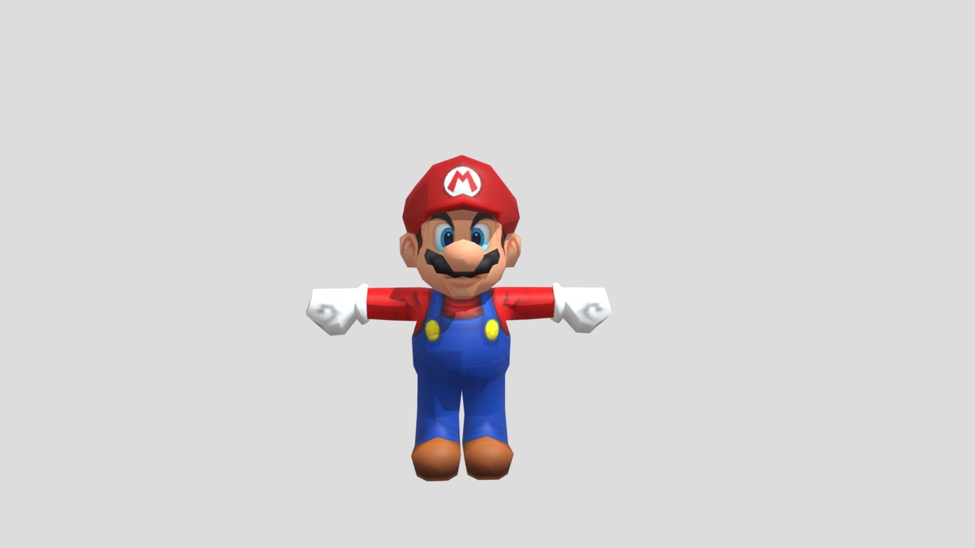 Mario - Download Free 3D model by irons3th [bd8981e] - Sketchfab