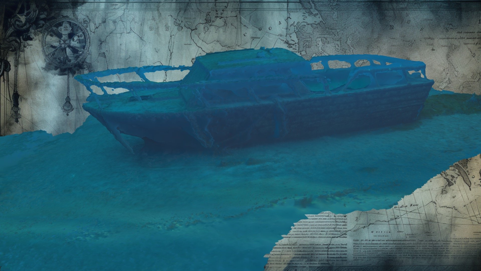 Unidentified Pleasure Boat - Cabin Cruiser - Download Free 3D model by ...