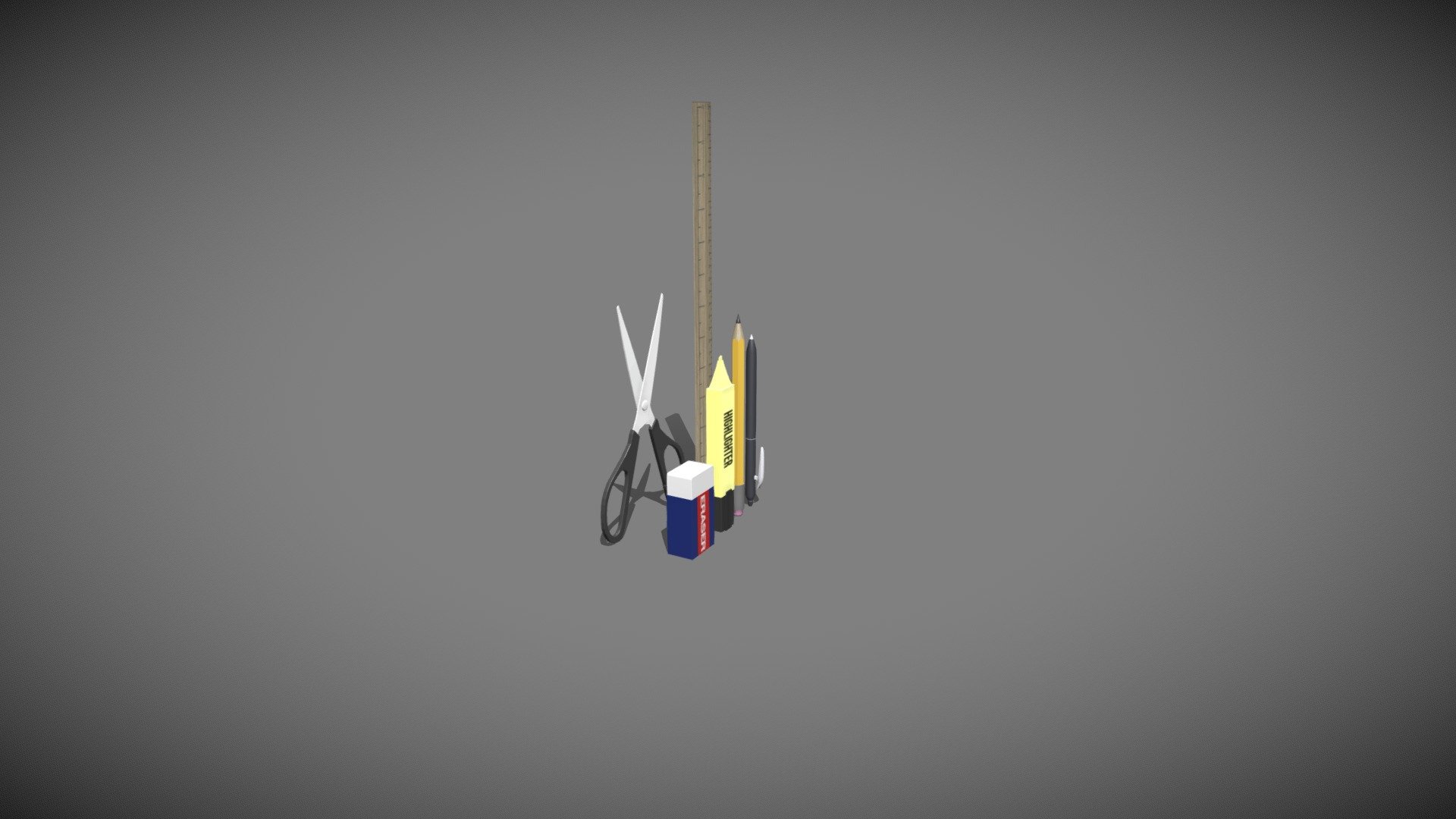Stationary Asset Pack - 3D model by joshua.d.white [bd89bf5] - Sketchfab