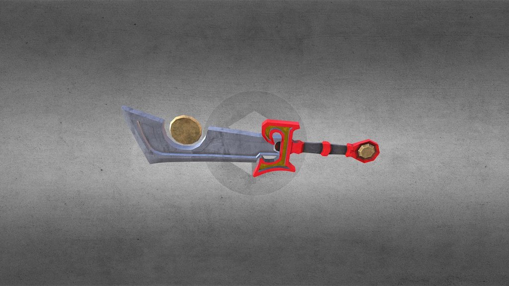 Ashbringer World Of Warcracft LowPoly - 3D model by AleX (@Omnilatigo96 ...