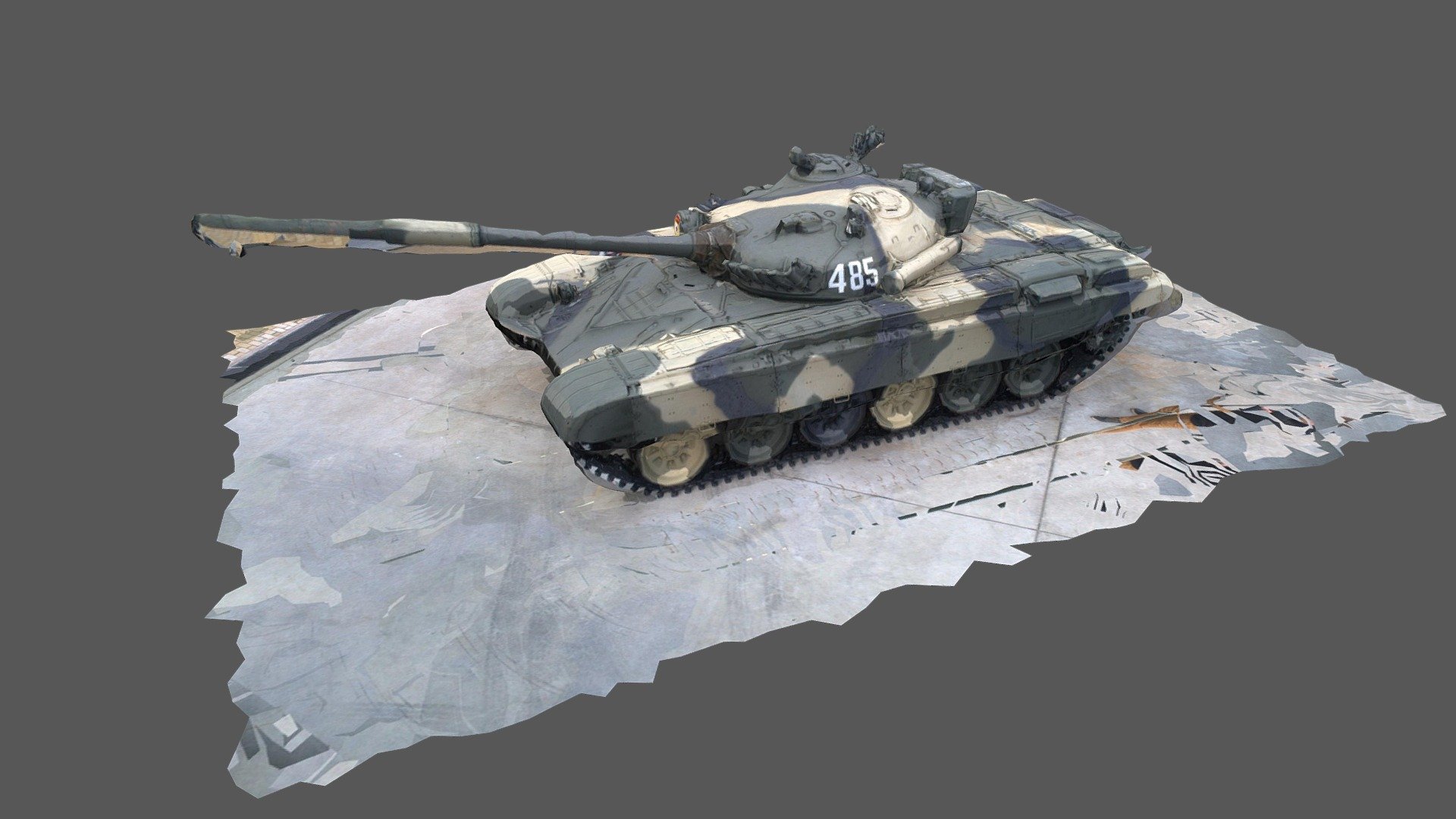 Tank T-72M - 3D model by roman-permyakov [bd8c62c] - Sketchfab