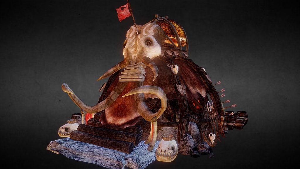 Mammoth House Old - 3D model by WA TAI LANG (@sai20264) [bd8ca38 ...