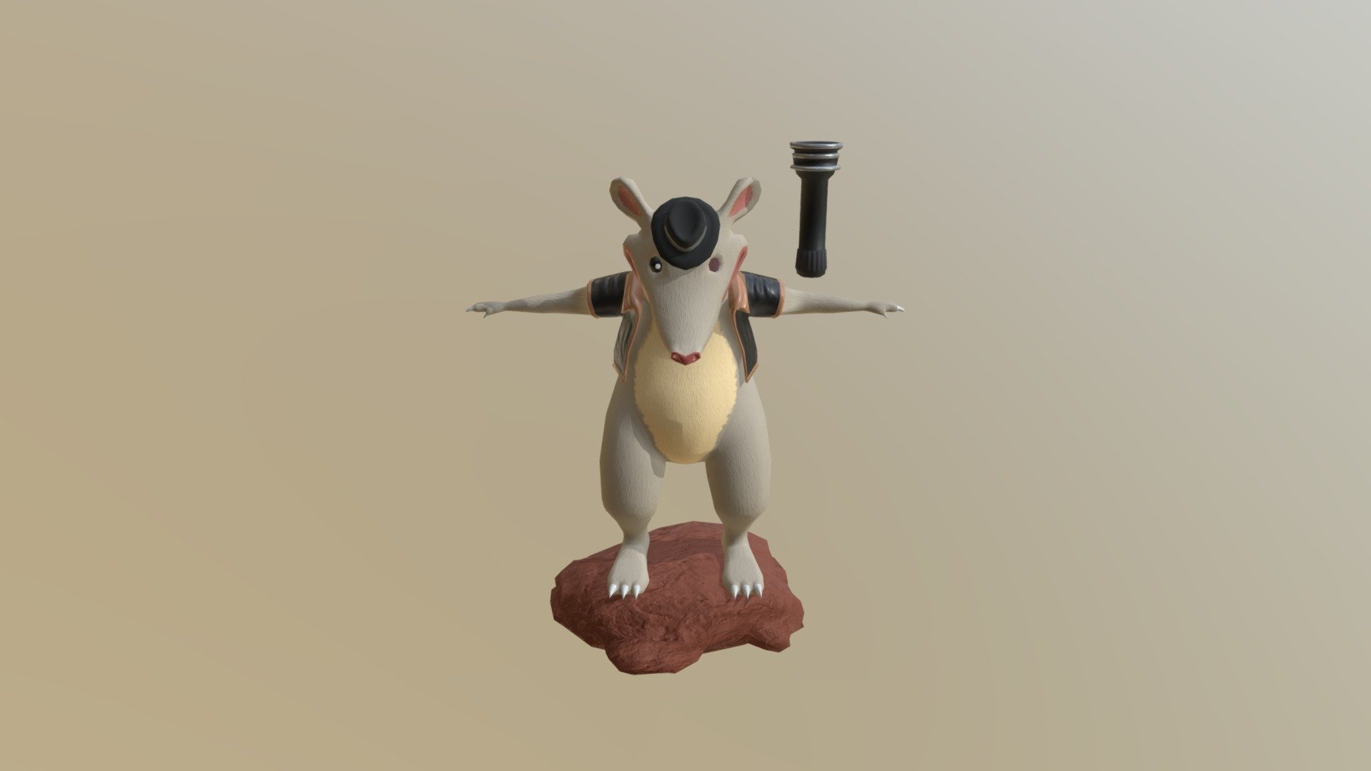 quoll - 3D model by JekSketch (@judstakickass) [bd8f7f4] - Sketchfab