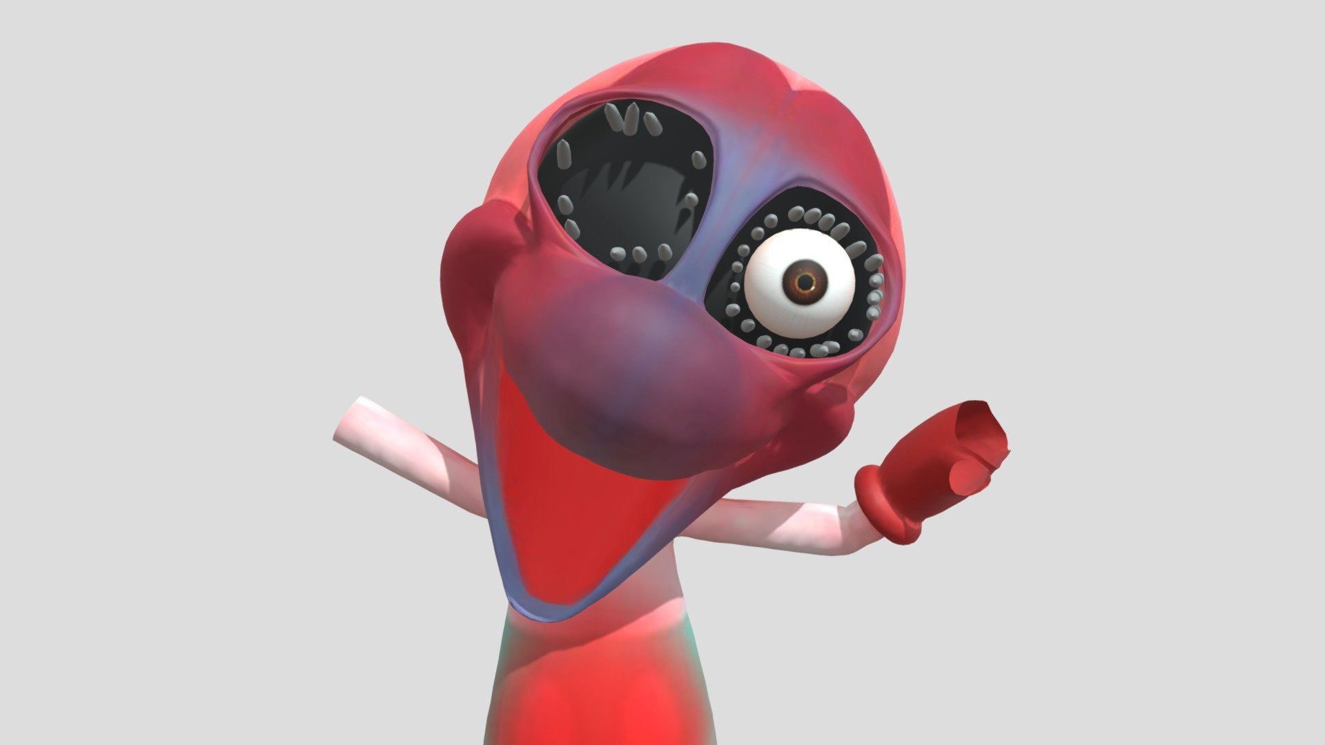 Nightmare Mickey - Download Free 3D model by esman112910 [bd90d8d ...
