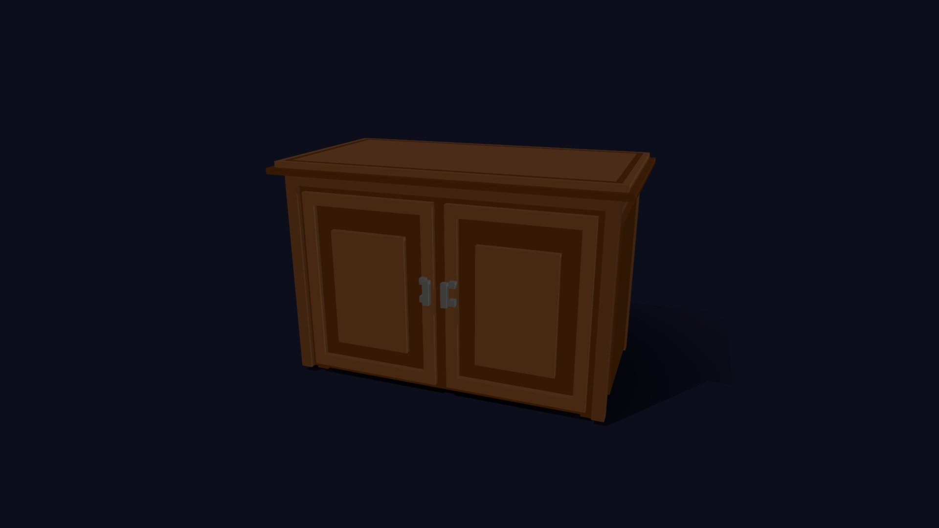 Cabinet furniture 2 - Voxel Props Pack - 3D model by MrMGames [bd91010 ...