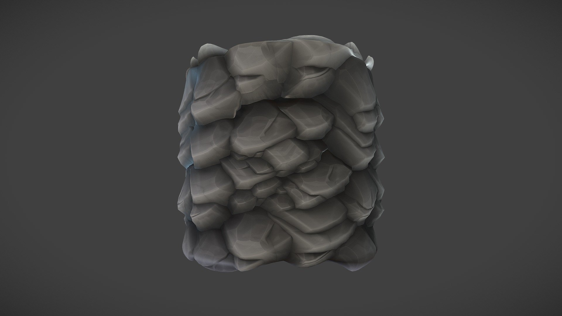 Stylized Rock - 3D model by Amagaera [bd91b3e] - Sketchfab