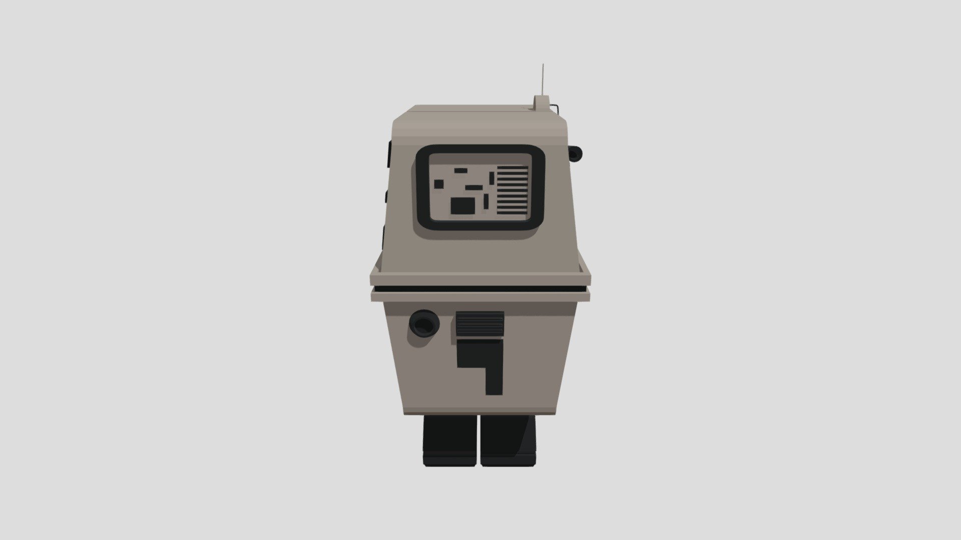 Gonk Droid - Download Free 3D model by MarcusGleeson [bd92296] - Sketchfab