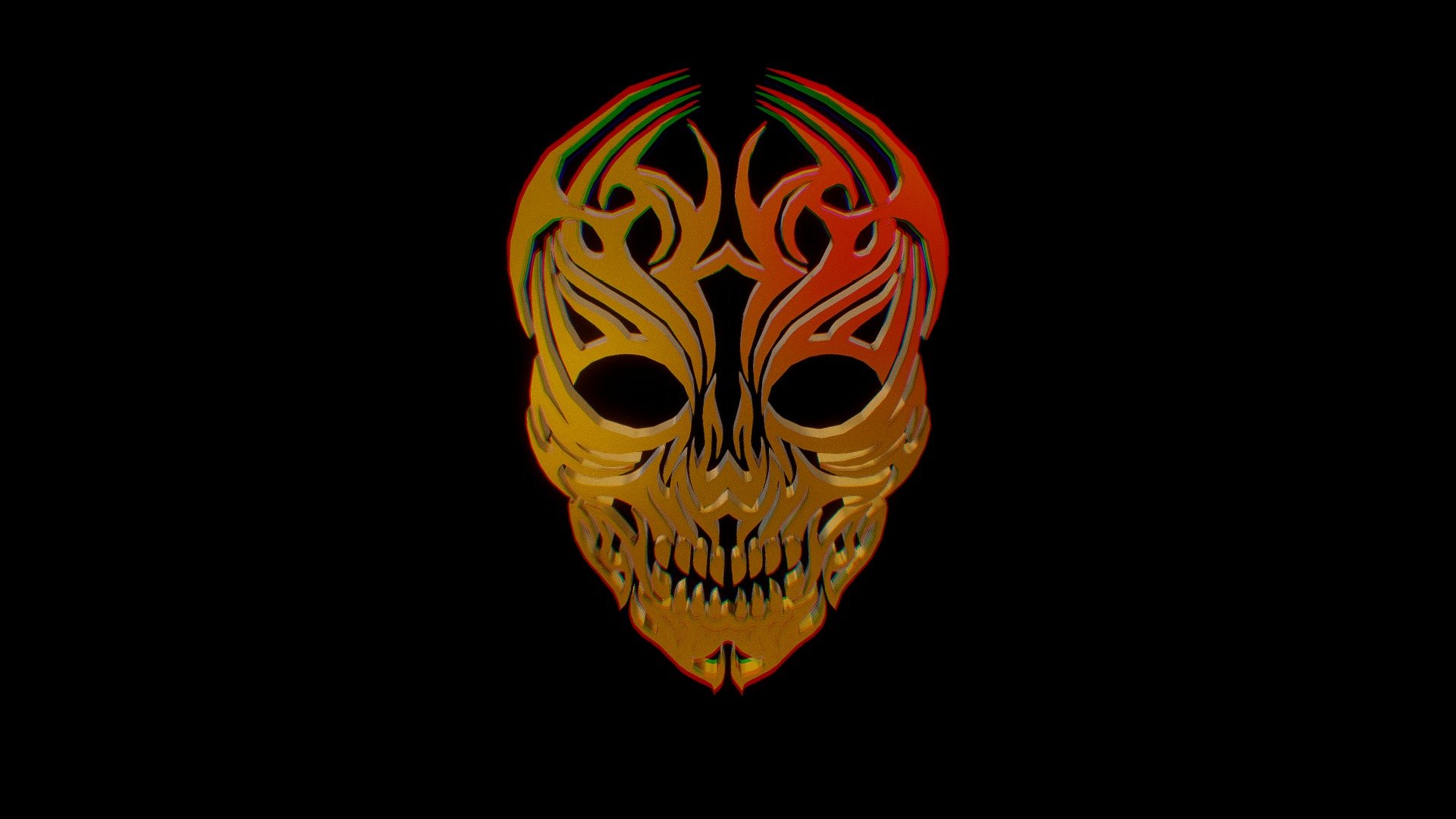 Skull Engraving - 3D model by Shop3D [bd928dc] - Sketchfab