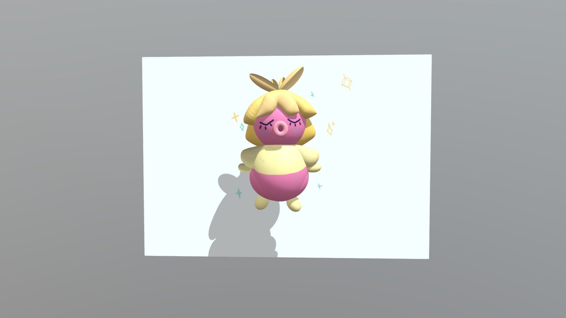 Smoochum - 3D model by nuriamartgon [bd929e3] - Sketchfab