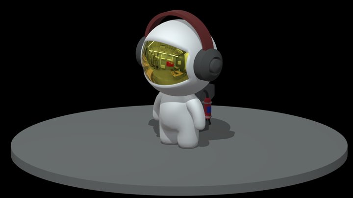 Spaceman 3D models - Sketchfab