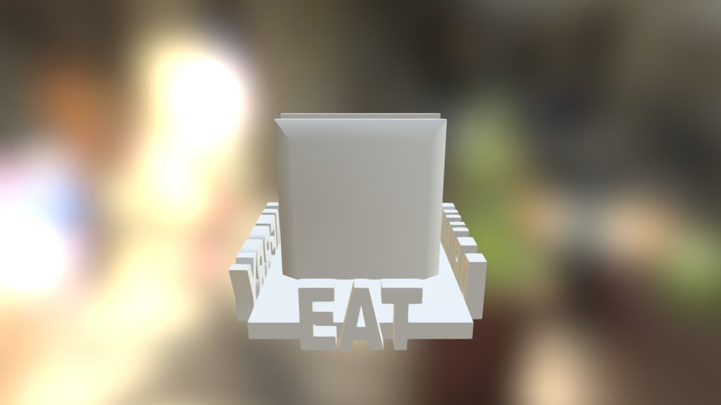 Napkin Stand - Download Free 3D model by Daniel Lindsley (@toastdriven ...