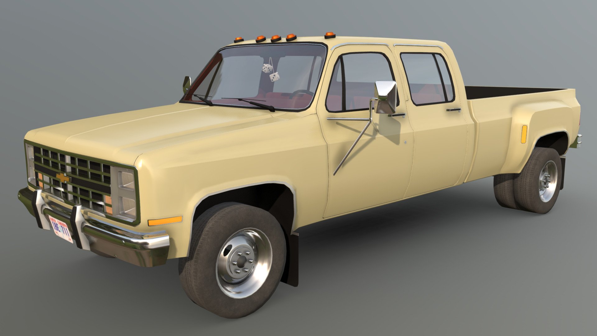 1984 Chevrolet C30 - 3D model by n1ck (@captainpisslord) [bd94ecd] - Sketchfab