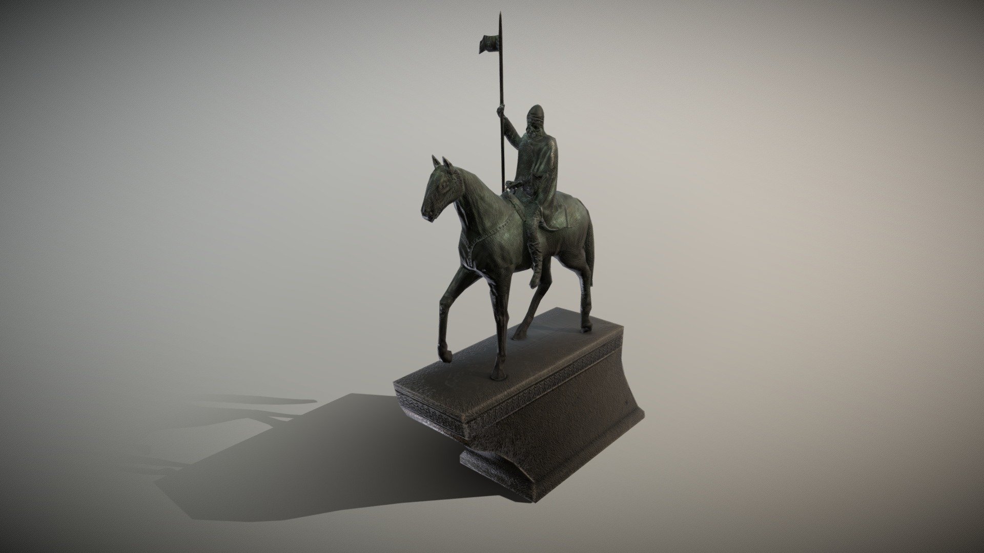 Knight Monument - 3D model by VR 360° Expert (@vr360expert) [bd9762a ...