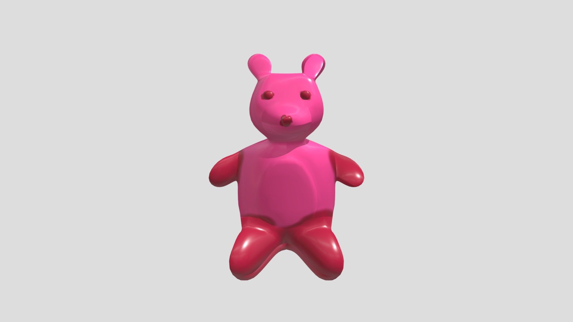 Gummy Bear - Download Free 3D model by Rosebud56 [bd97bde] - Sketchfab