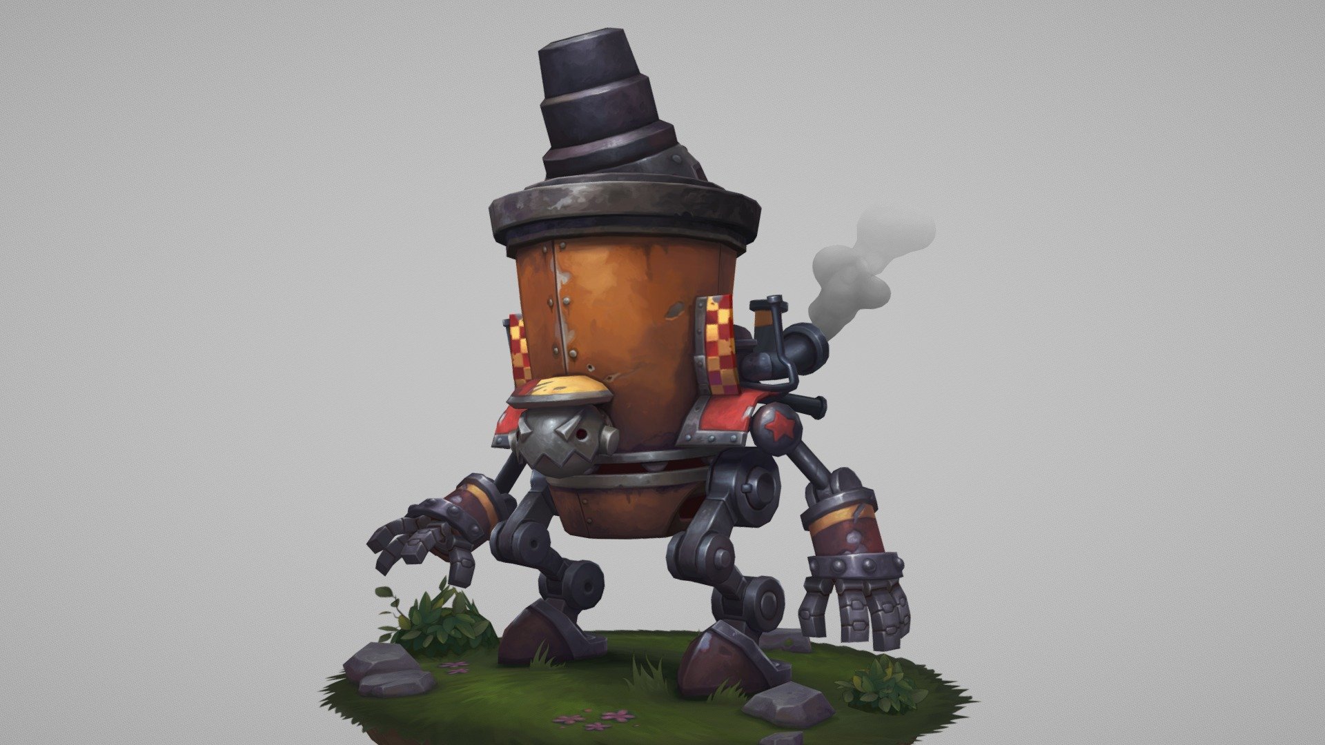 Canon Robot - 3D model by Jordan Ewing (@jordanewing) [bd97dc2] - Sketchfab