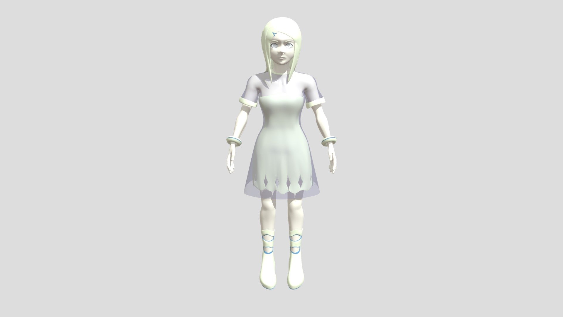 chara - 3D model by Ryuu_Shuo [bd991c5] - Sketchfab