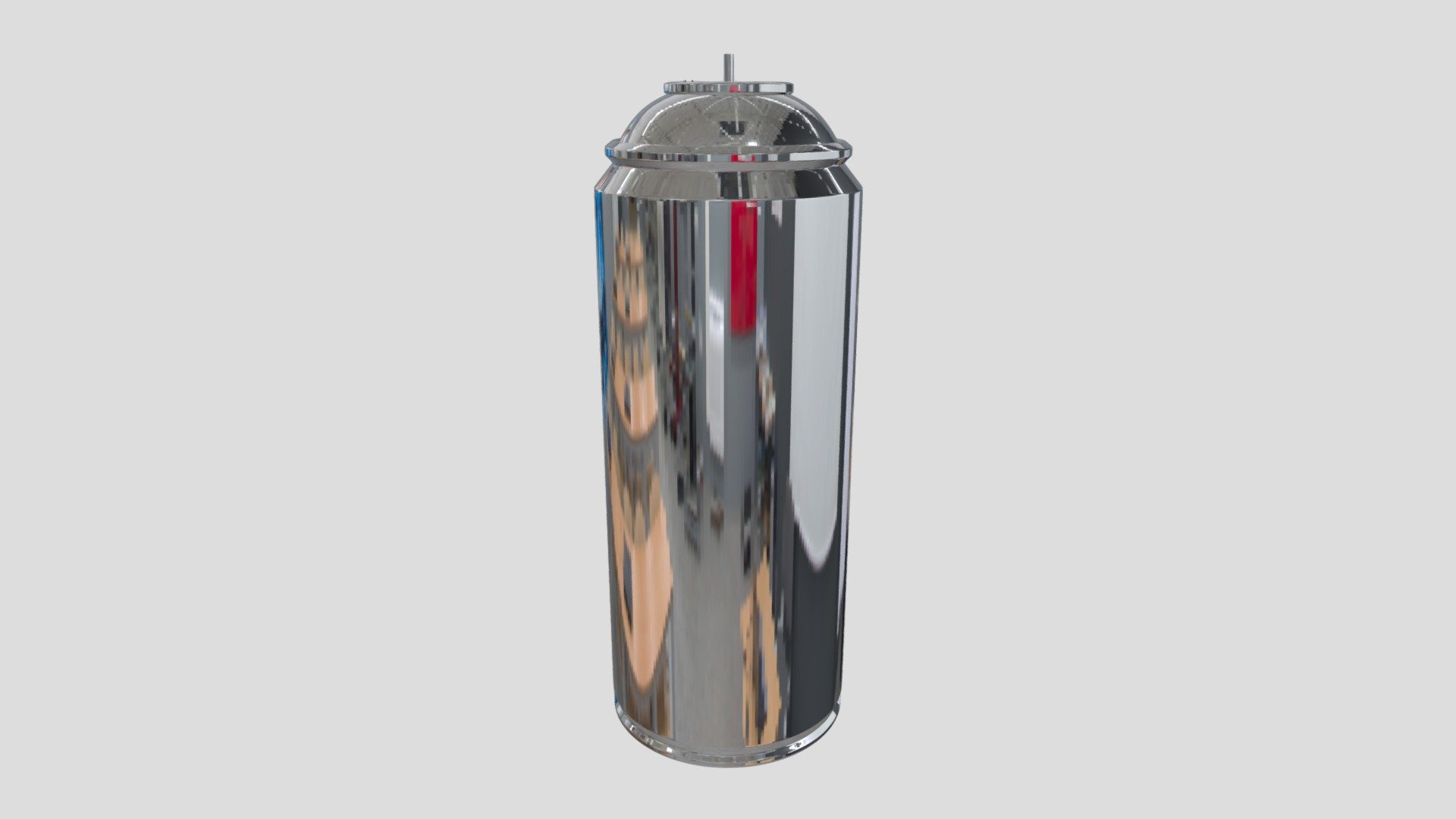 Chrome Can - 3D model by auz10moa [bd9a109] - Sketchfab