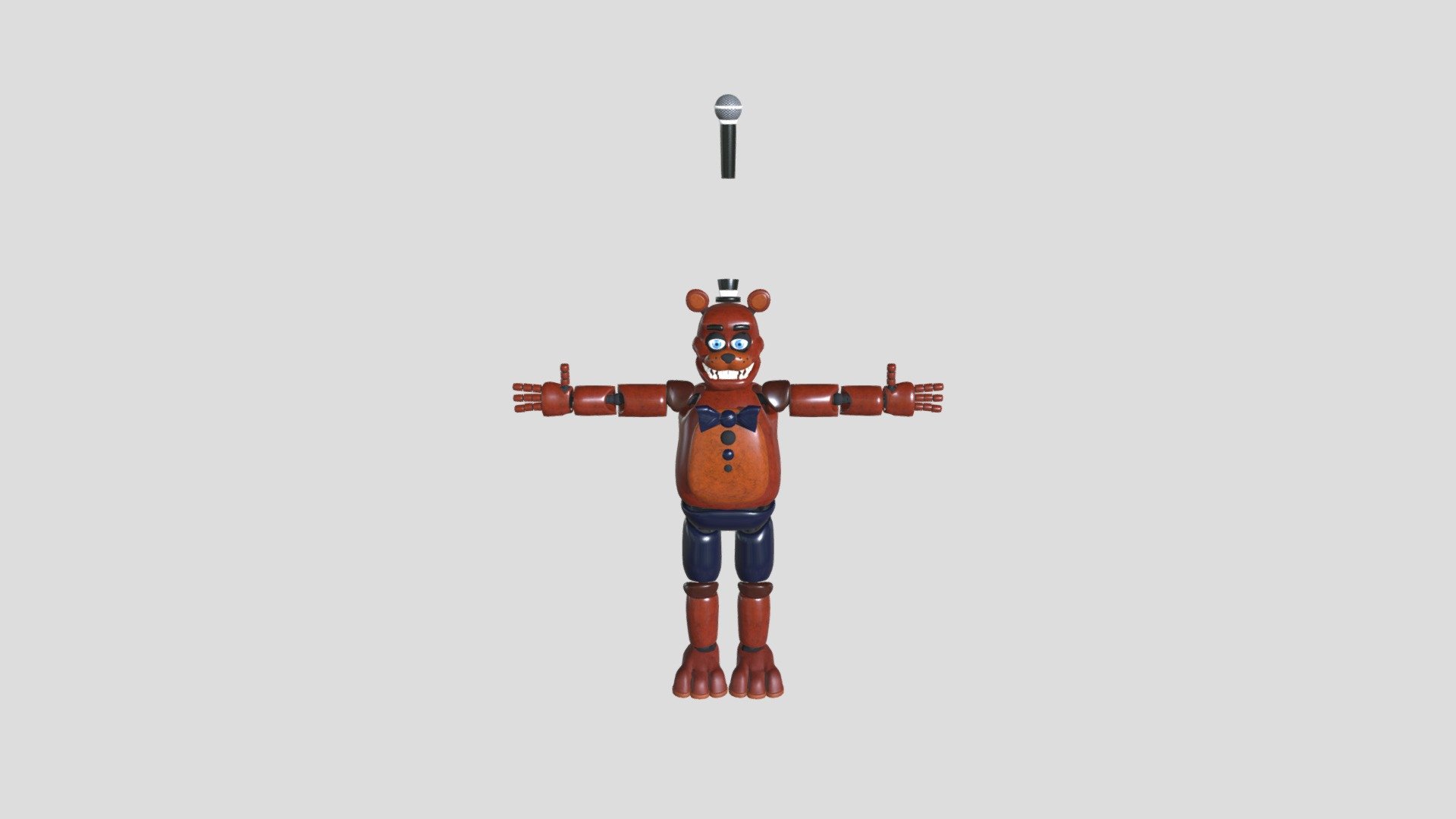 freddy 2.0 - Download Free 3D model by 10-1-6-8 \(' . ')√ ...