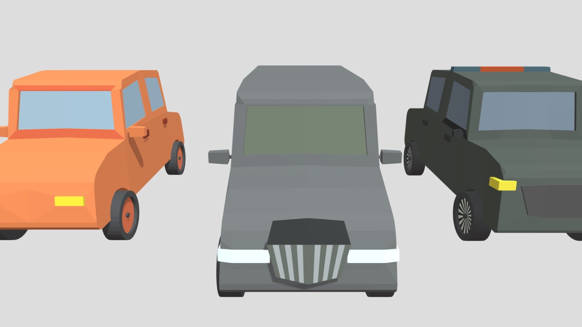 Basic Car Low Poly - Download Free 3D model by vishalshah133 [bd9c07e ...