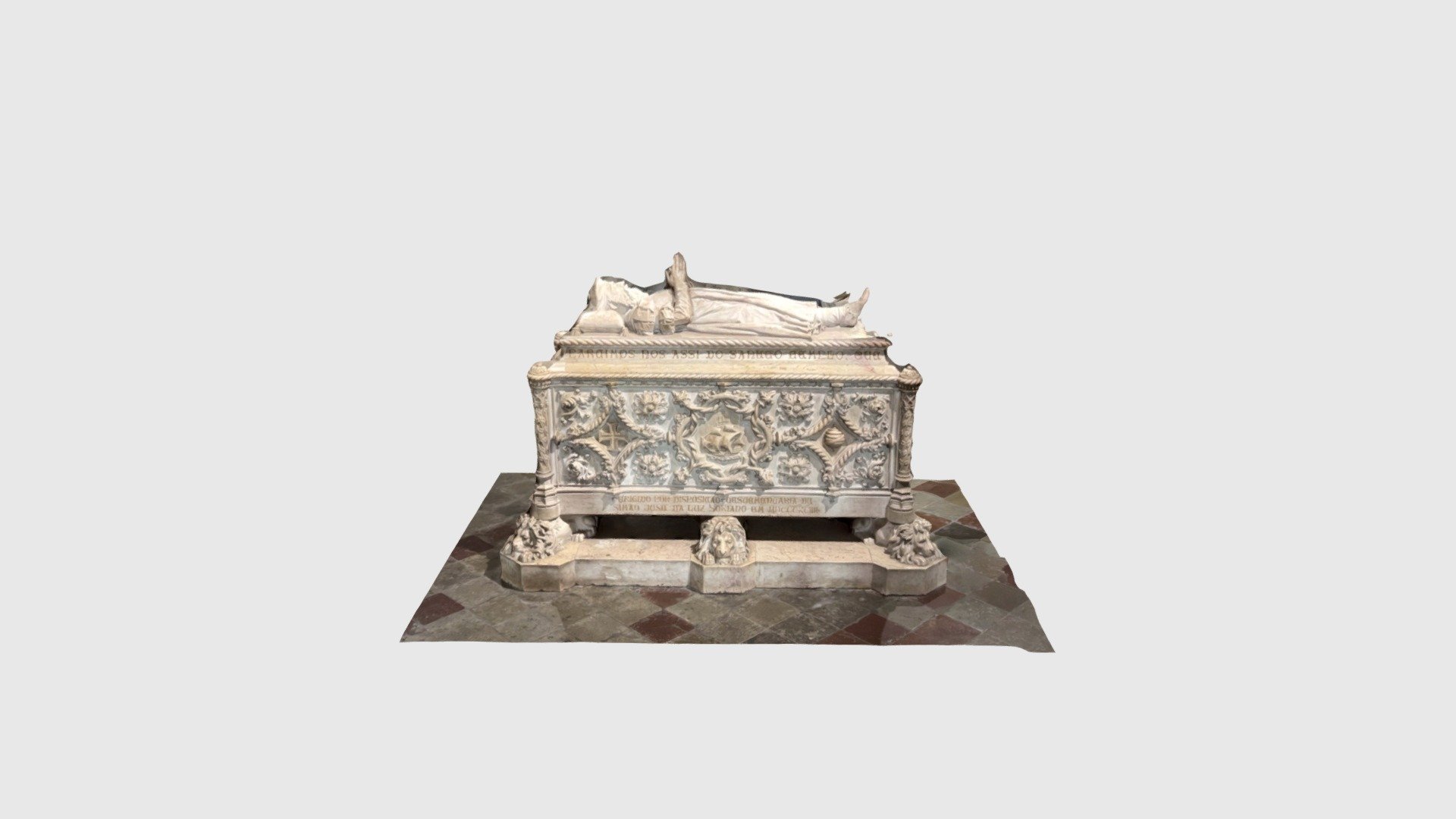 Lisbon - Jeronimo Monastery - Vasco da Gama Gra… - Download Free 3D ...