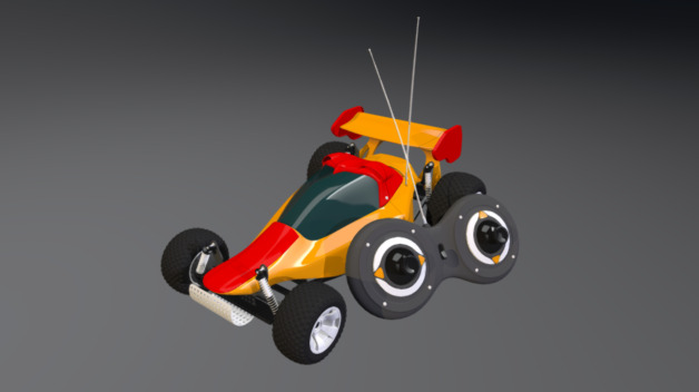 Toy Racing Car - 3D model by Pedro Ribeiro (@pedroRibeiro) [bd9cbe3 ...