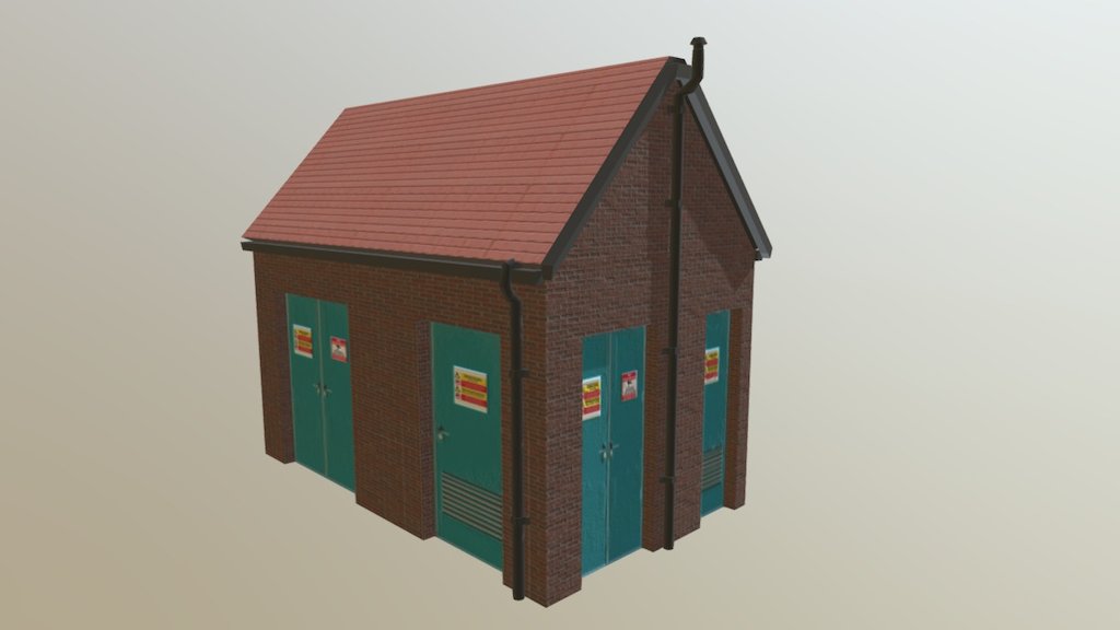 generator building - Download Free 3D model by wireframe (@elliottebbs ...