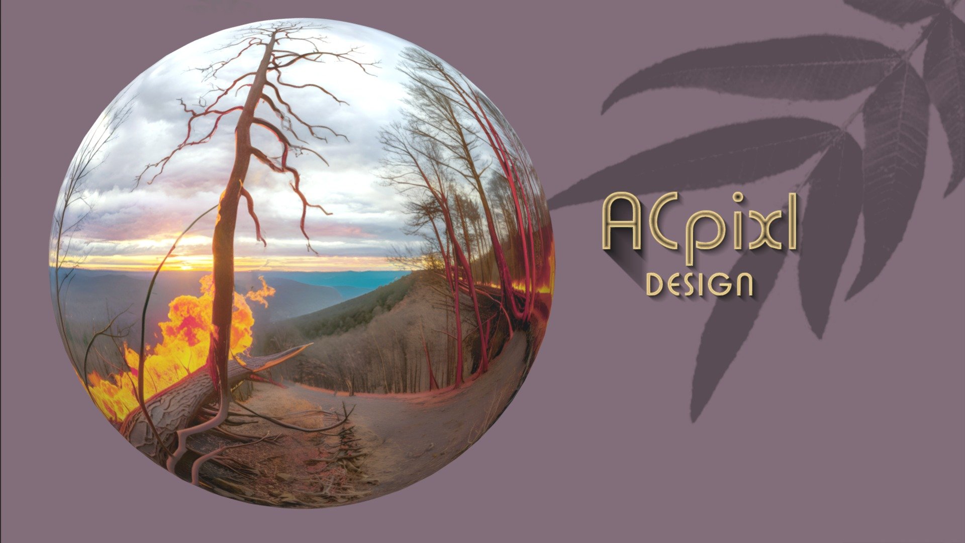 Skybox Fire In The Woods - Buy Royalty Free 3D model by ACpixl [bda0508 ...