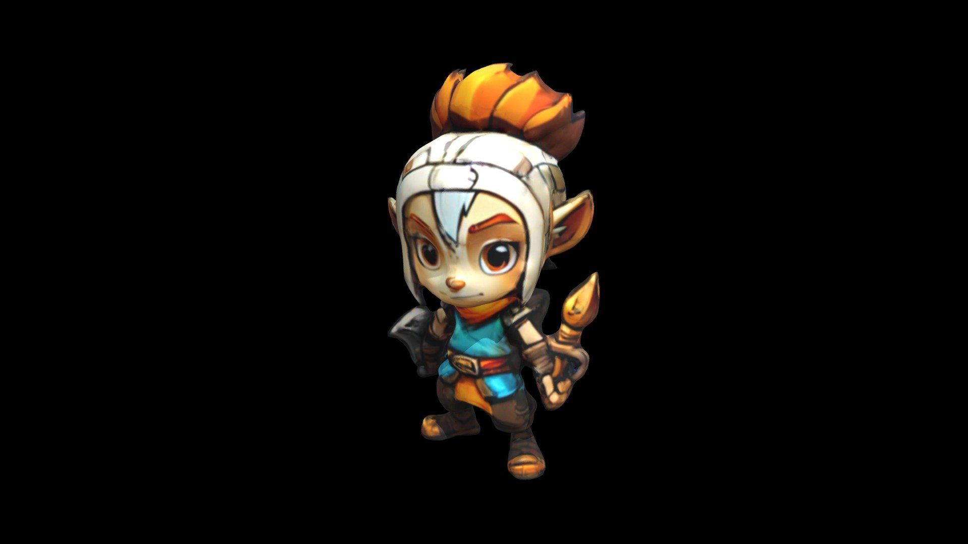 Character Name Tiny Tina. - Download Free 3D model by klrxyz [bda2f84 ...