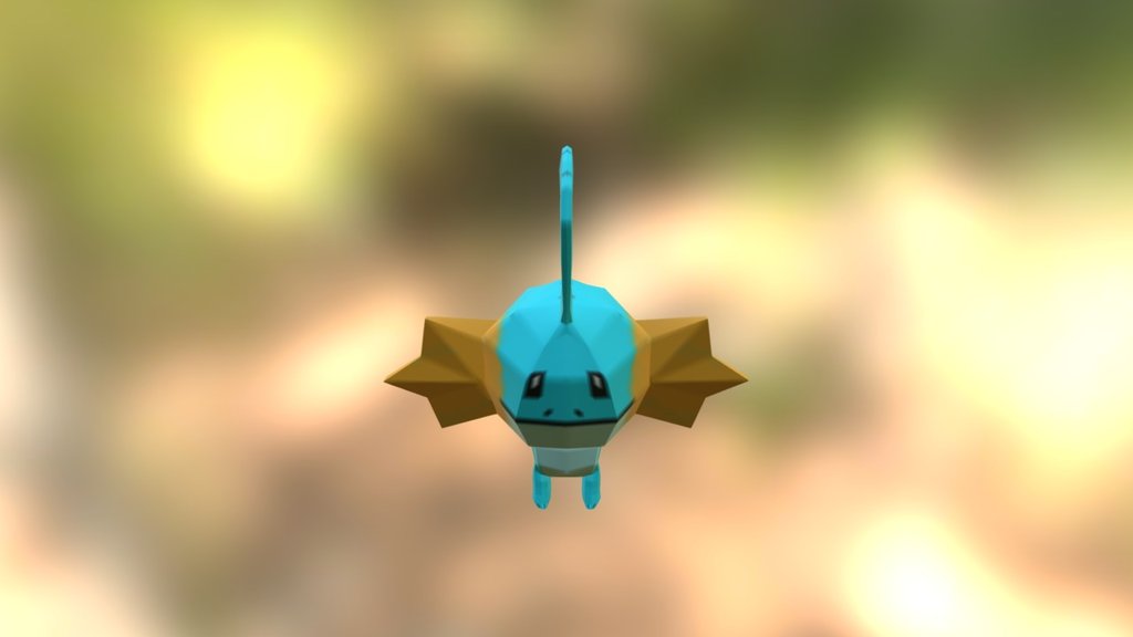 Mudkip Final - 3D model by dennisgarcia [bda382b] - Sketchfab