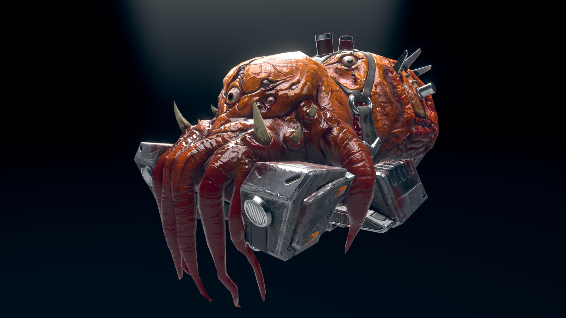 bio monster boss - 3D model by shdwalex [bda400d] - Sketchfab