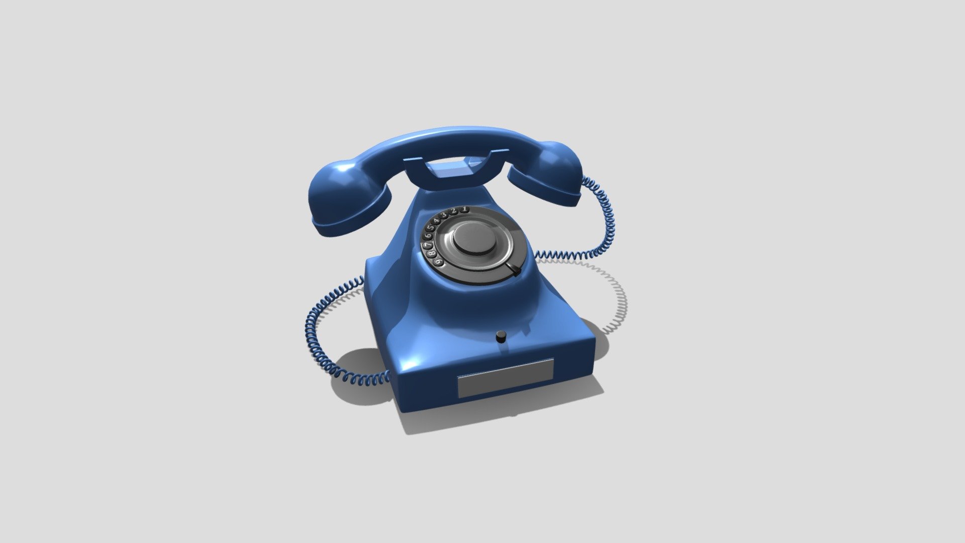 Rotary Phone - Buy Royalty Free 3D model by ROH3D [bda5157] - Sketchfab ...