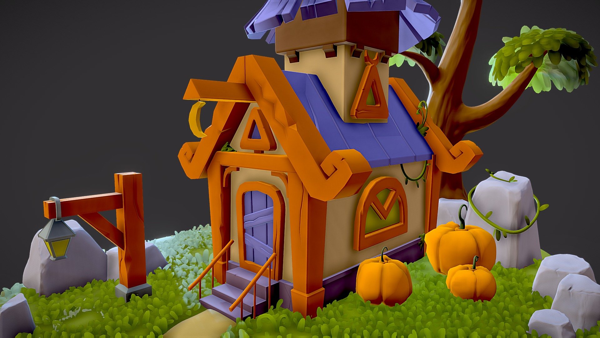 Witchhouse - 3D model by CuongNguyen_Owen (@cuongnguyen2211) [bda54a1 ...