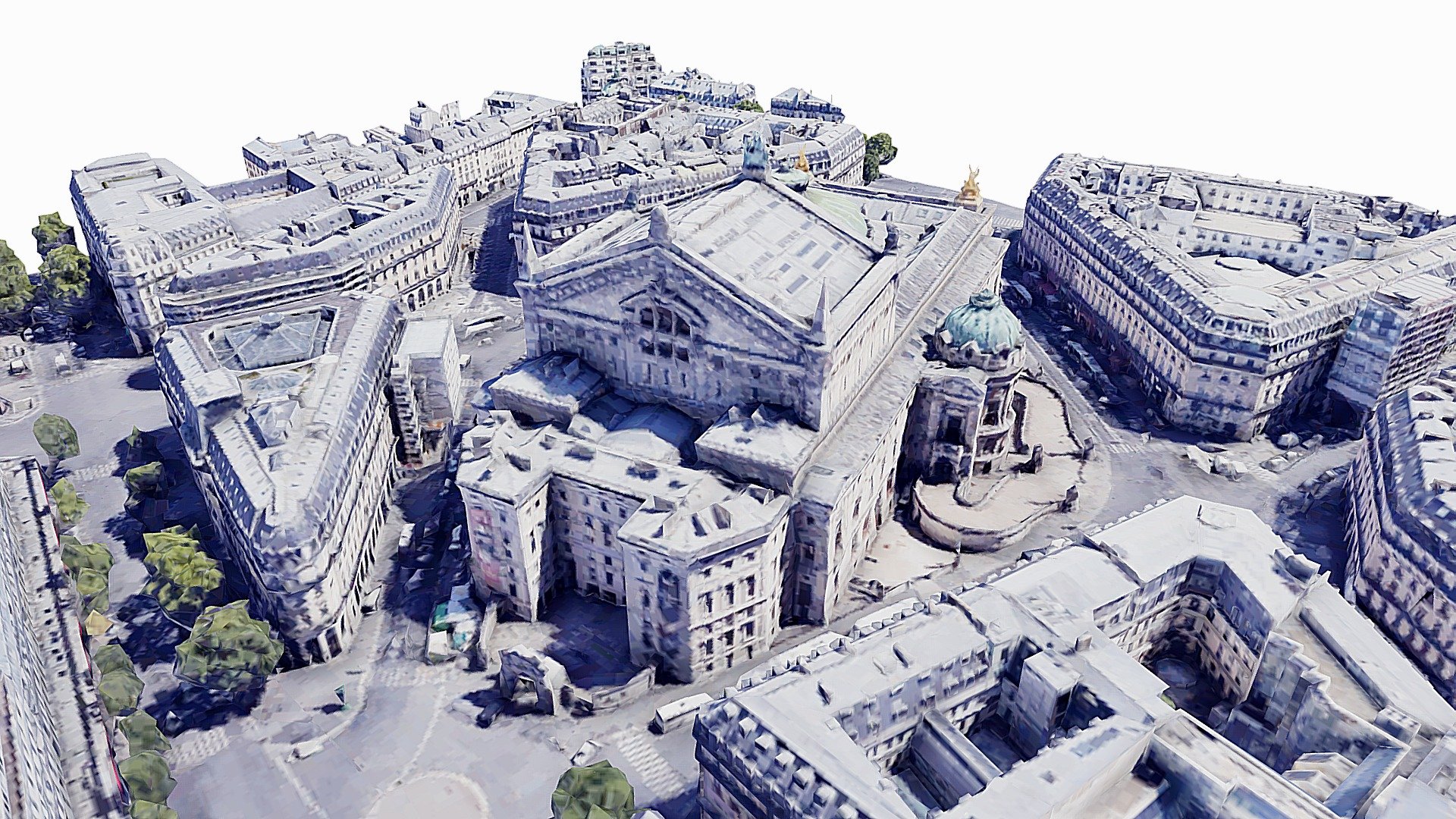 Palais Garnier,opera,paris,scan,map,terrain - 3D model by SENSIET ...