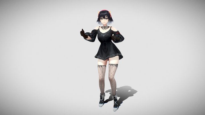 Anime 3D models - Sketchfab