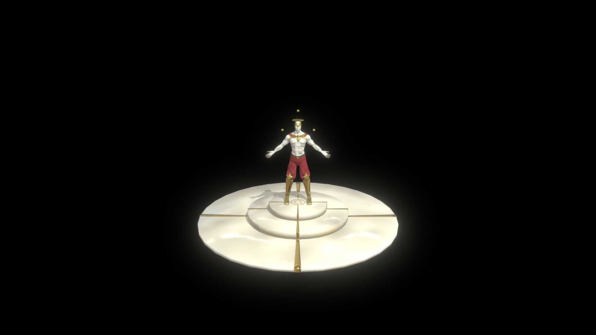 Divine Monk - 3D model by marcosca2001 [bda69f6] - Sketchfab
