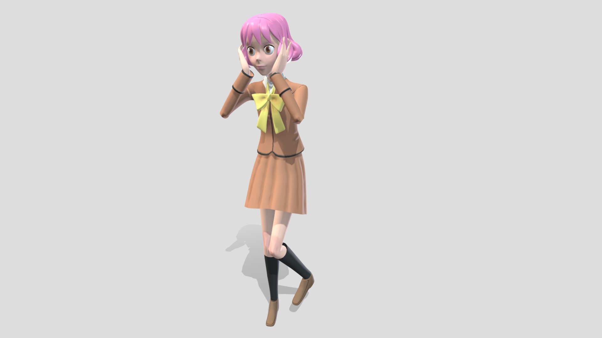 Ami - animated - 3D model by ariele.br [bda7ba2] - Sketchfab
